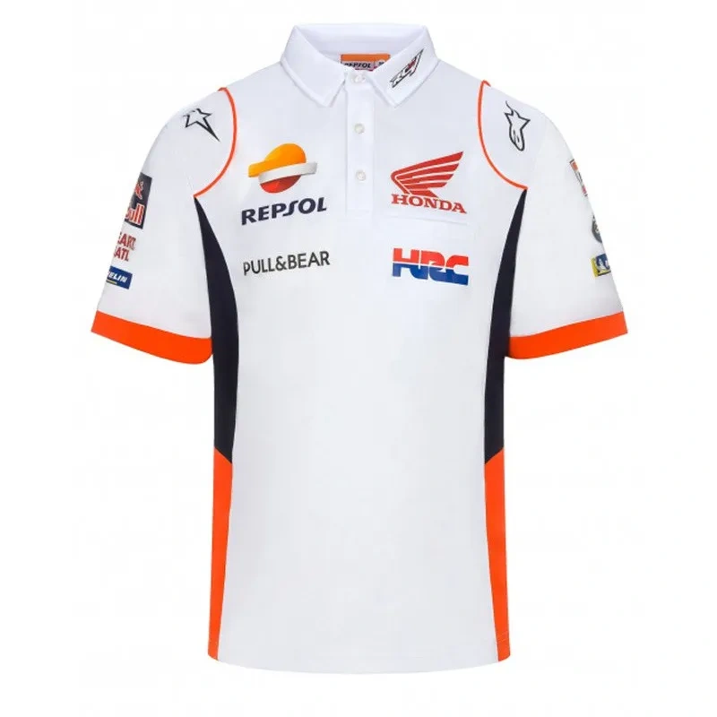 Repsol Honda 2021 MotoGP Team Polo Shirt - White,F1& Moto GP