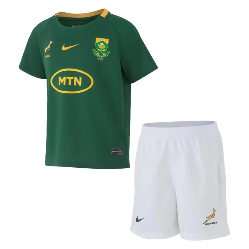 Kids South Africa Springboks 2024 Home Rugby Jersey,Rugby