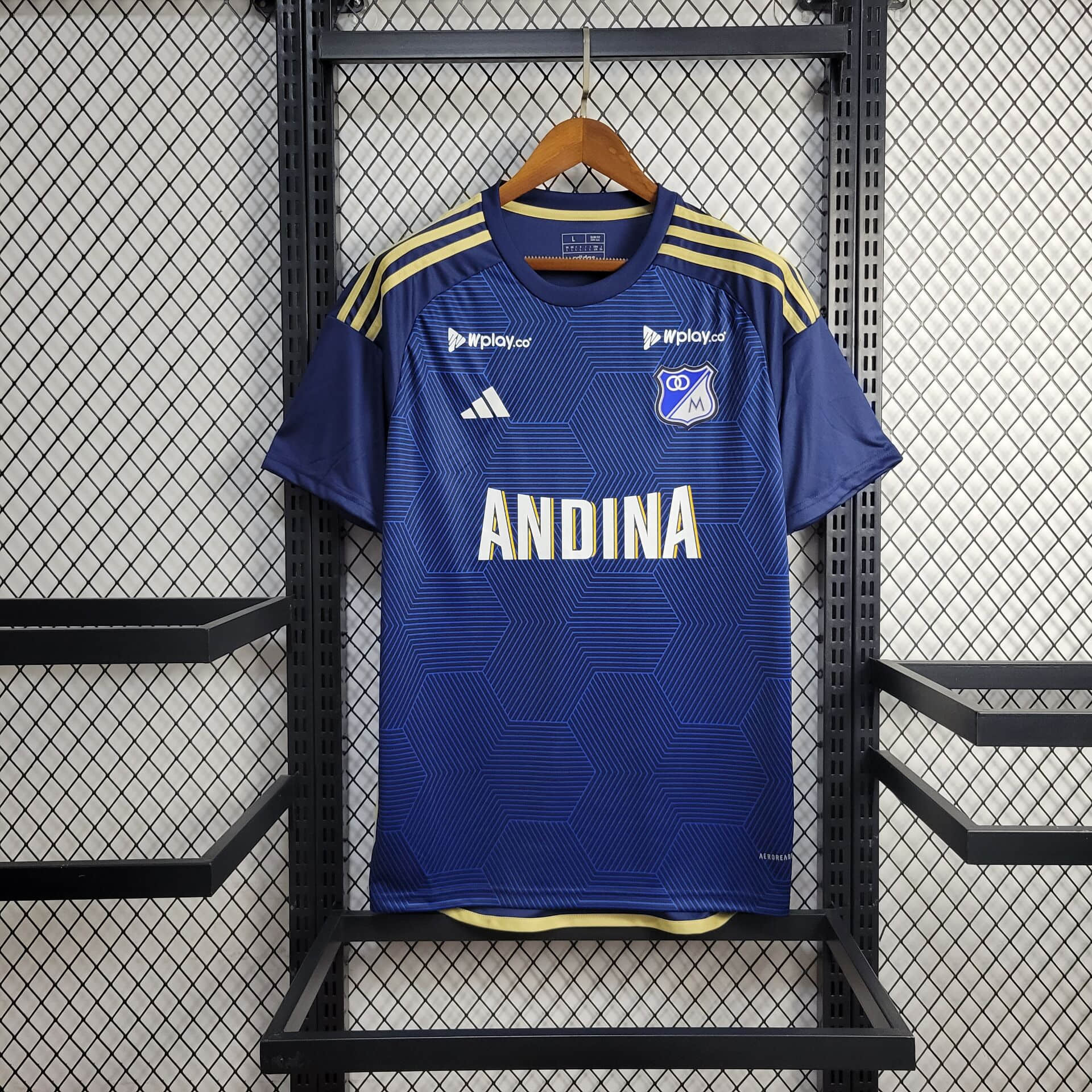 Millonarios Home 24/25 Football Team Shirt Jersey
