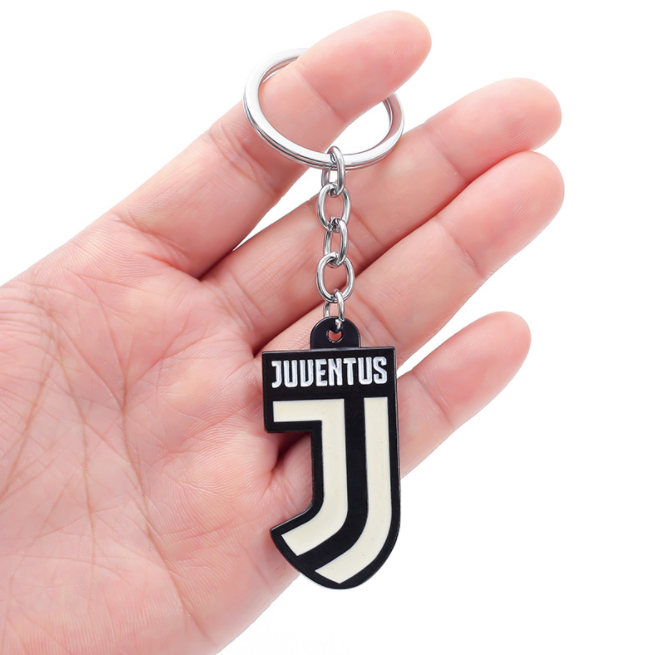 Juventus Football team keychain Football team jersey Sports shirt