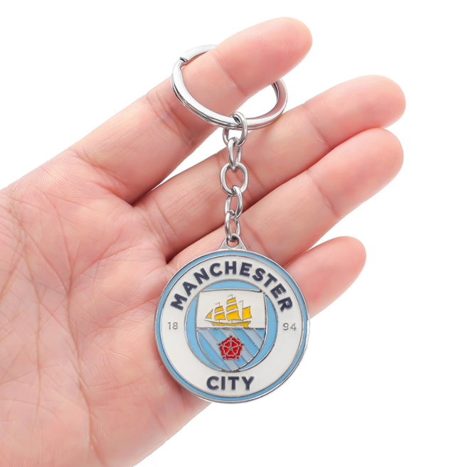 Manchester City Football team keychain Football team jersey Sports shirt