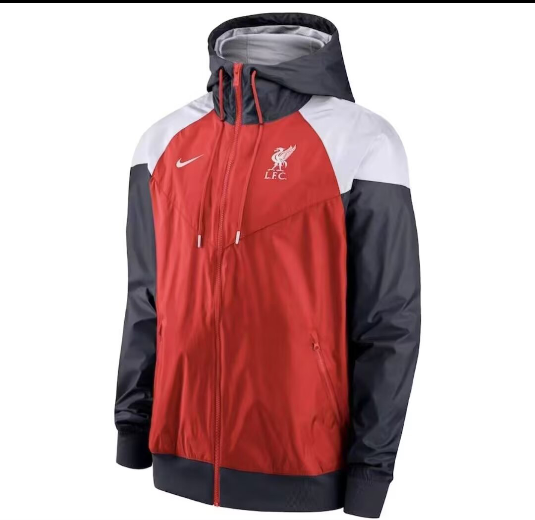 Liverpool windproof jacket 25/26 Football team shirt Jersey Sports shirt