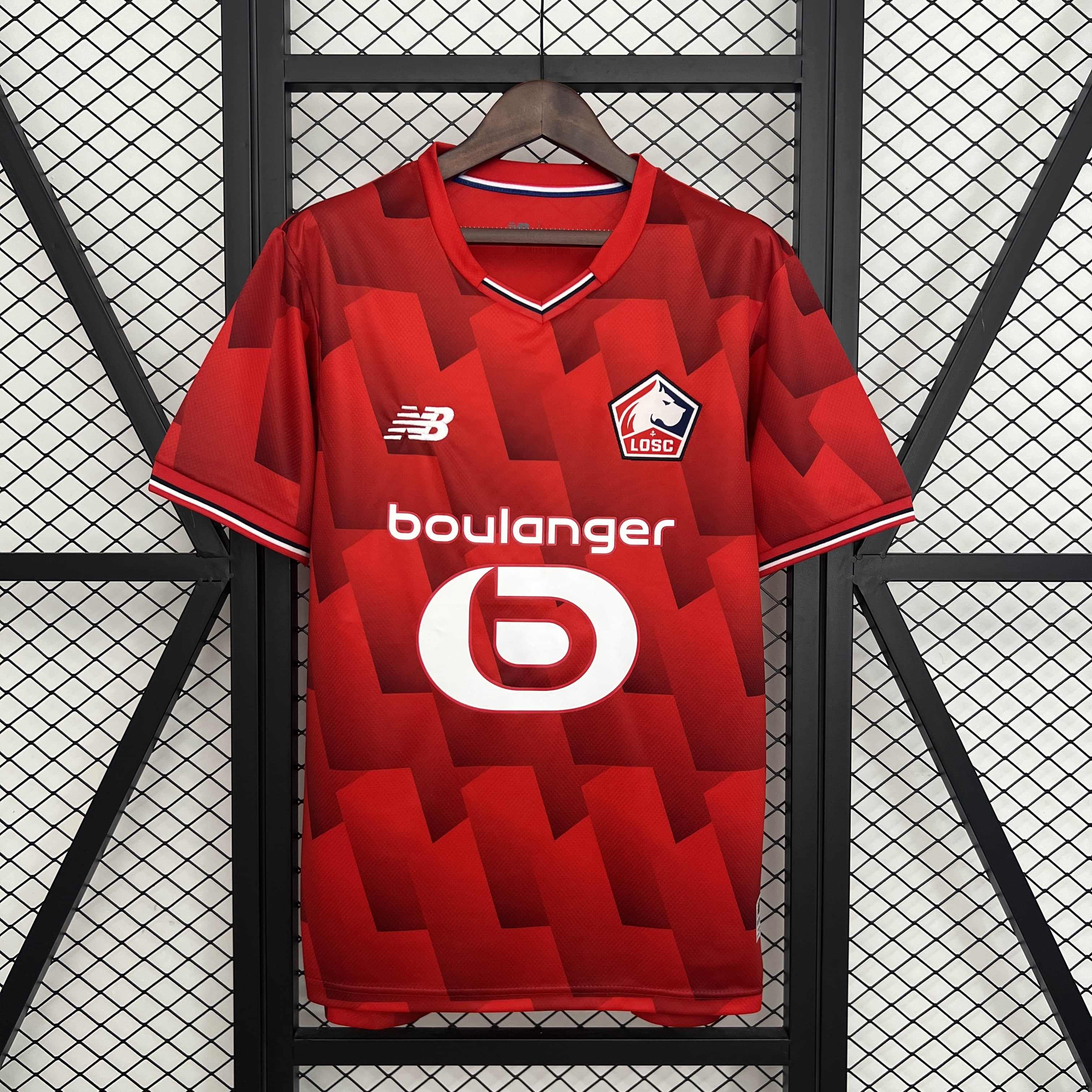 Lille OSC Home 2025/2026 New Season Football Jersey Sports Shirt