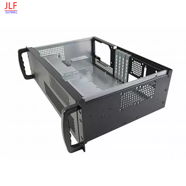 Metal box with custom sheet metal fabrication enclosure