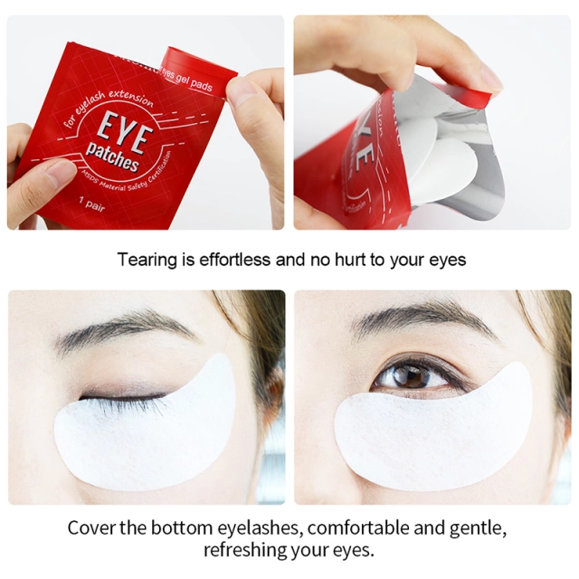 NAGARAKU Under Eye Pads Patches Gel Patch for Eyelash Extensions Make ...