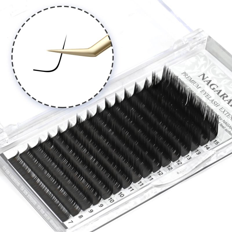 NAGARAKU Mix 7-15mm 16 Lines L N LC LD Curls Eyelash Extension Super ...