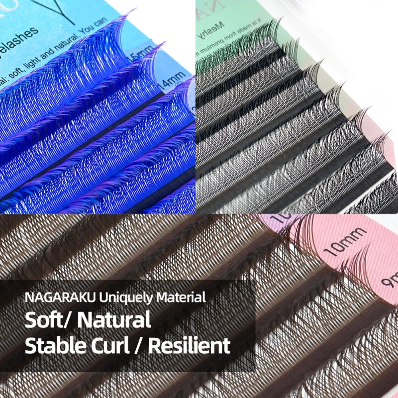 Nagaraku Double Tips 2d Yy Eyelash Extensionyyw Shape Eyelashes
