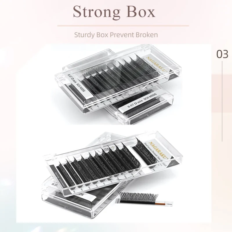 Nagaraku Double Tips 3d W Eyelash Extensionyyw Shape Eyelashes