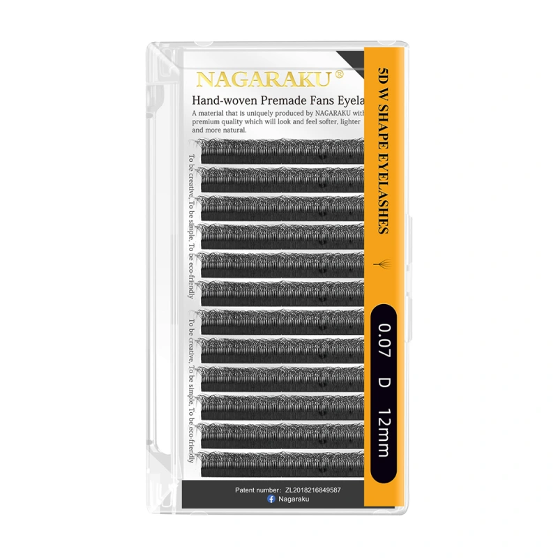 Nagaraku 5d W Eyelash Extensionyyw Shape Eyelashes