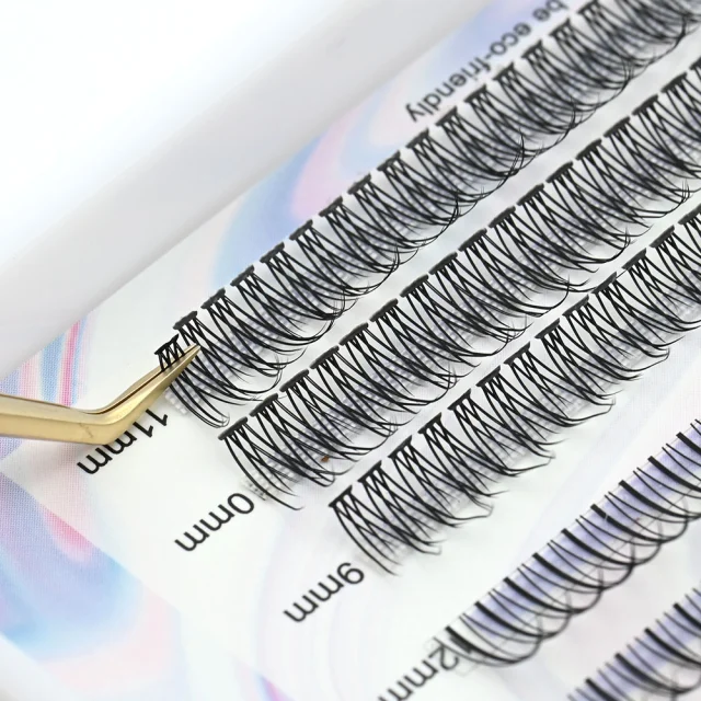 NAGARAKU Spikes A Shape Fish Tail False Eyelash Fairy Extension Pre ...