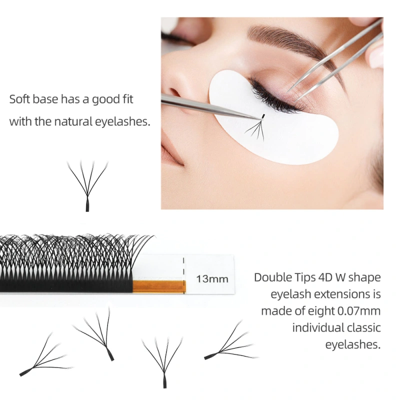 Nagaraku Double Tips 4d W Eyelash Extensionyyw Shape Eyelashes