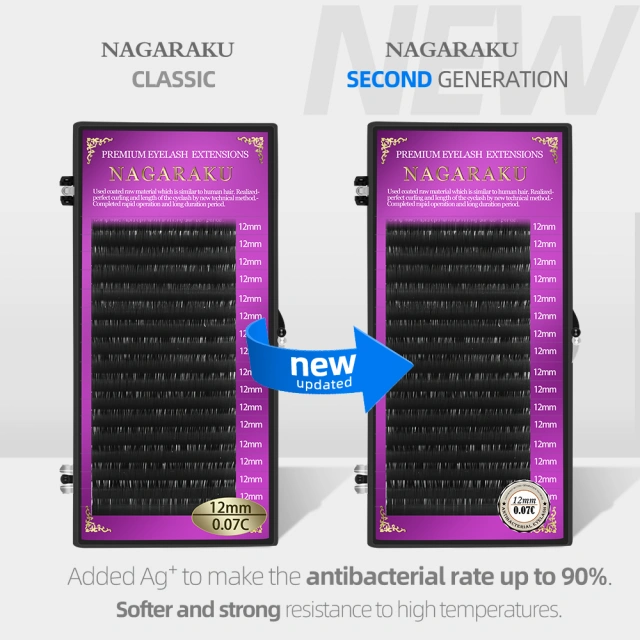 nagaraku classic individual eyelash