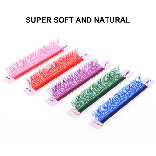 Nagaraku Colorful Yy Eyelash Extensionyyw Shape Eyelashes