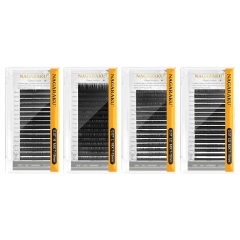 NAGARAKU Special Curl Eyelash Extension N L LB LC LD Curls Black 16 ...