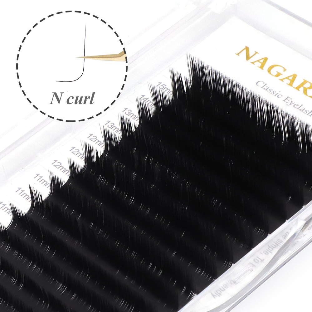 NAGARAKU Special Curls M L N LC LD Curls Classic Individual Eyelashes ...