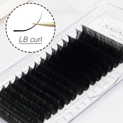 NAGARAKU Special Curl Eyelash Extension N L LB LC LD Curls Black 16 ...
