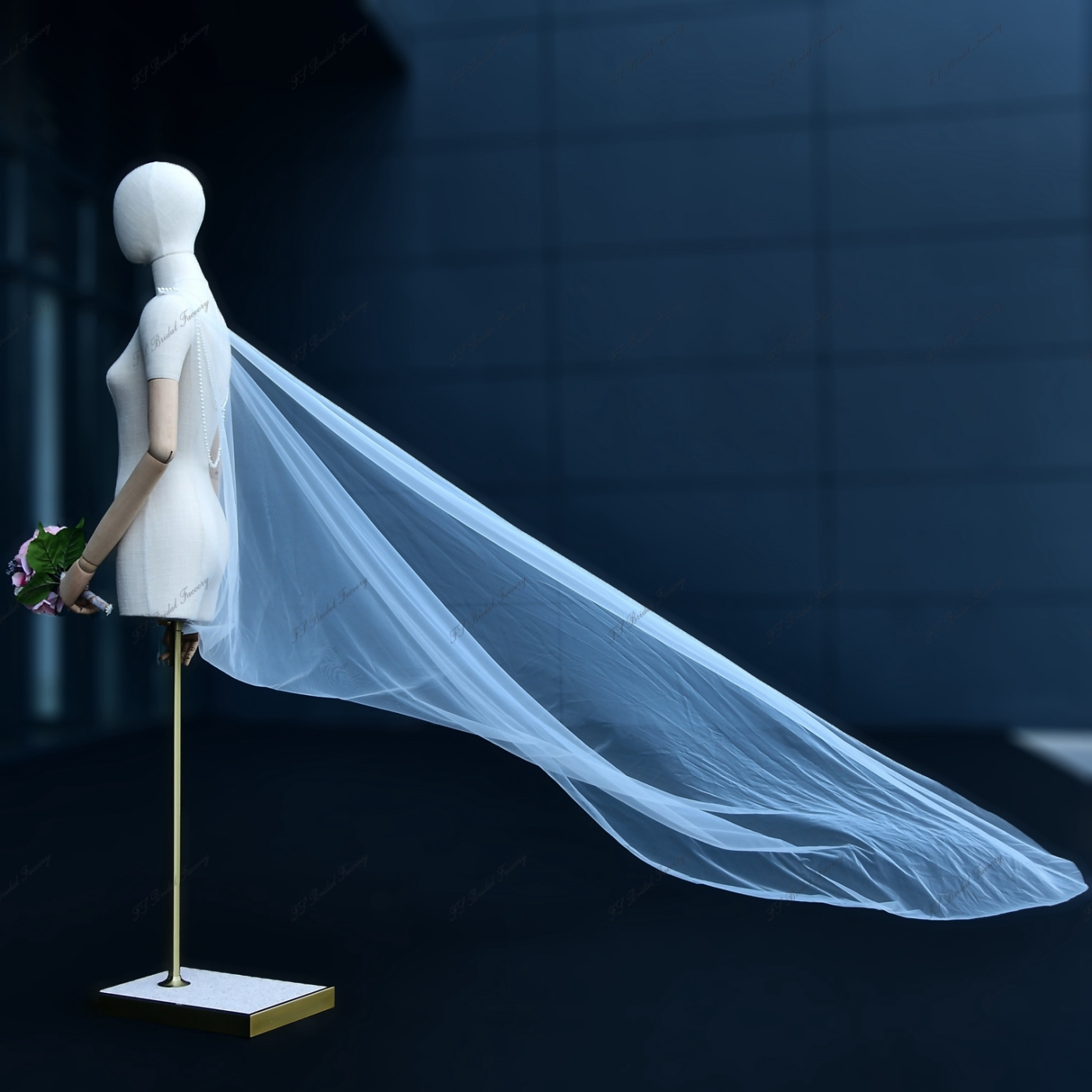 Pearl Long Capes for Wedding dresses