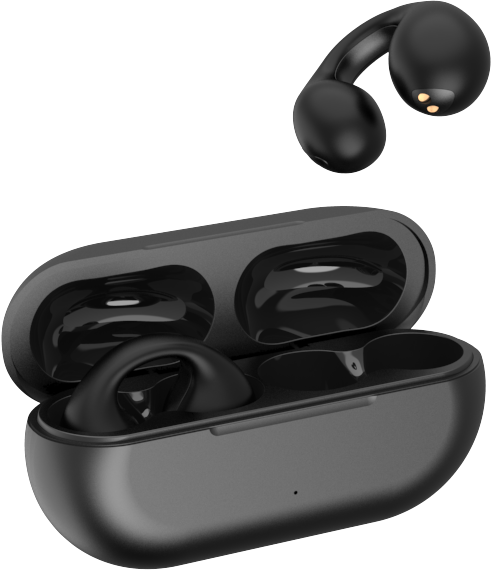 Open Ear True Wireless earphones on ear Single Earbud OWS earbuds Open ...