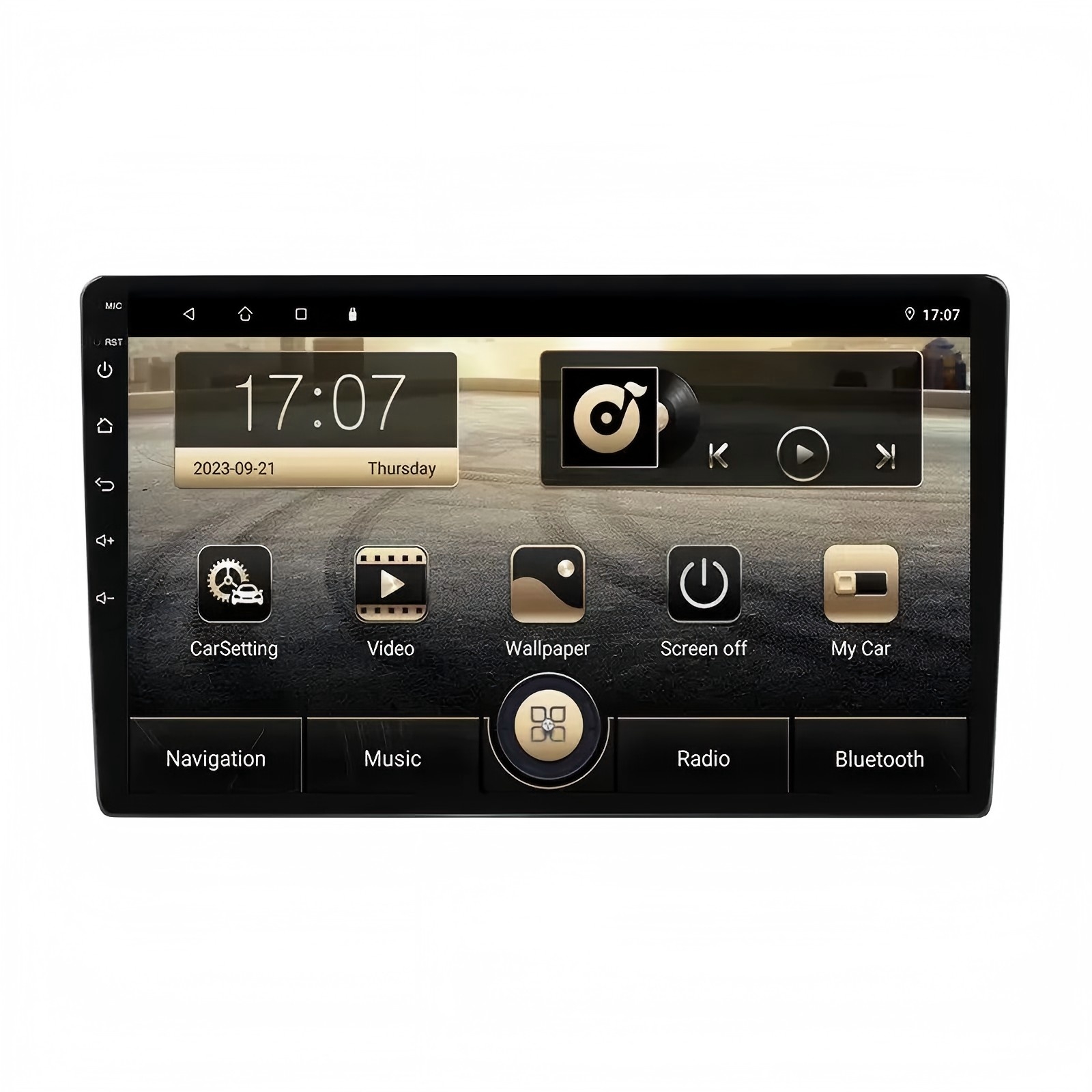 2din 9 Inch Carplay and Android Auto car screen android play Audio ...