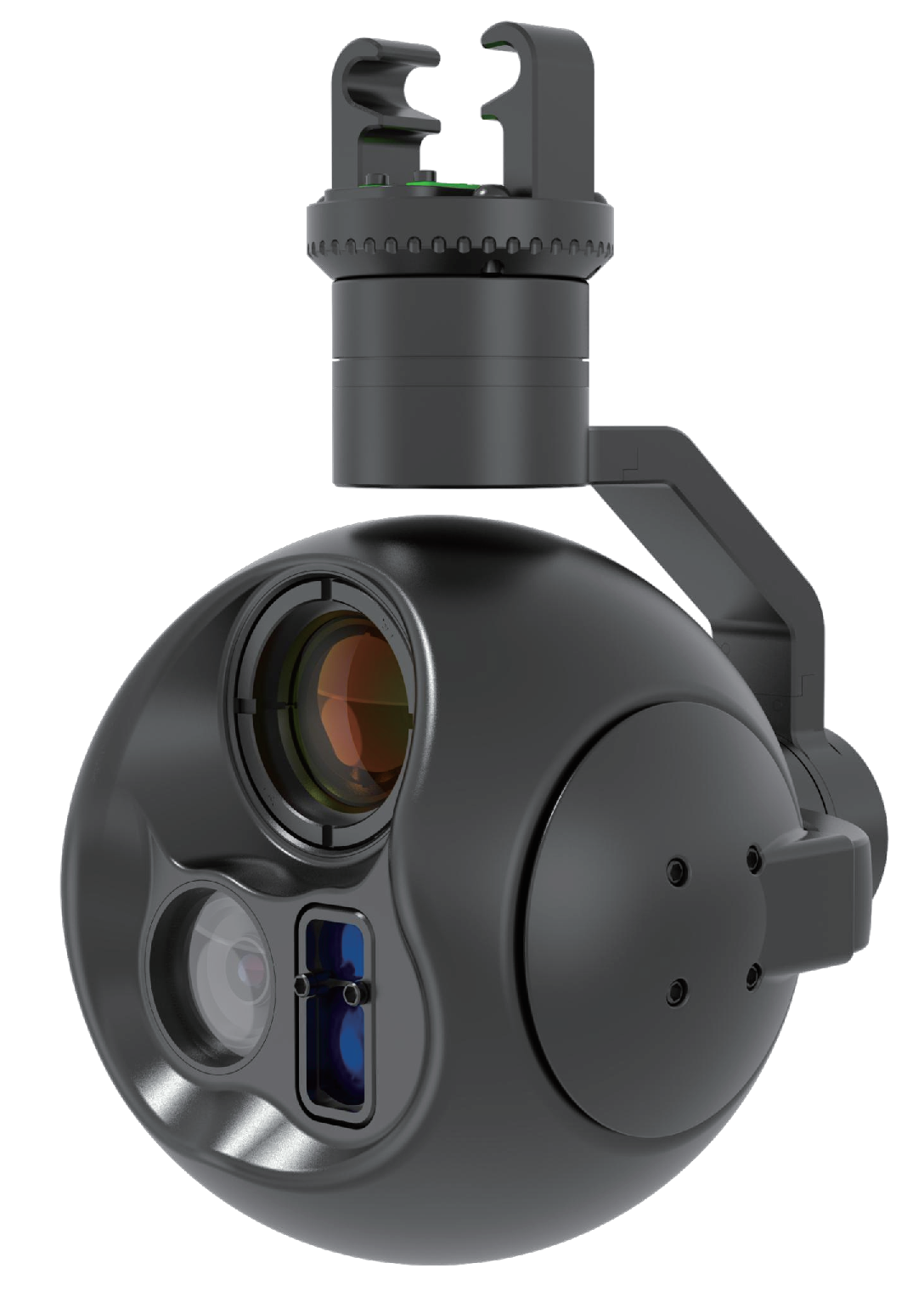 UT-BTM2510-L 10X Optical Zoom Dual Light Lightweight Gimbal Stabilizer ...