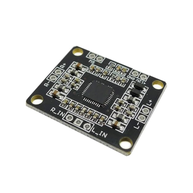 2 * 15W Digital Dual Channel Stereo Audio Amplifier Board AMP Class D ...