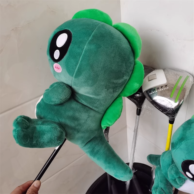 Little Monster Driver Golf Club Set Wooden Pole Cover Cartoon Club ...