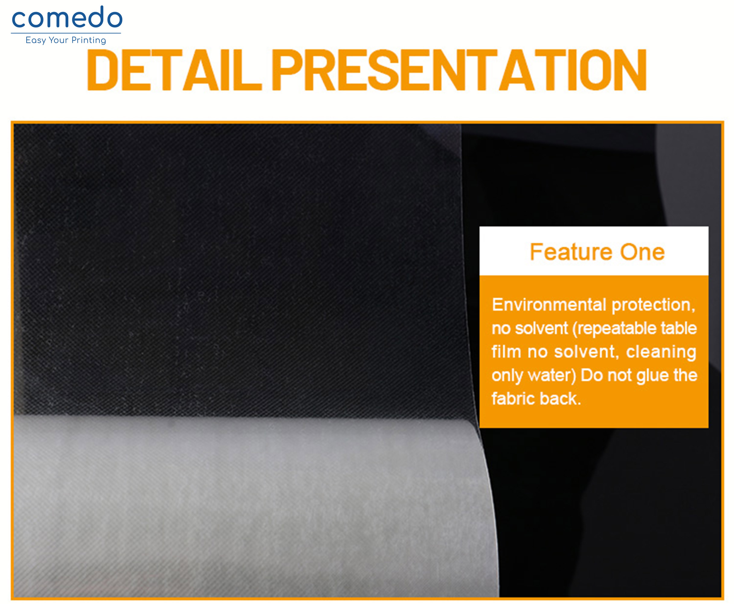 Printed positioning double sided plate film