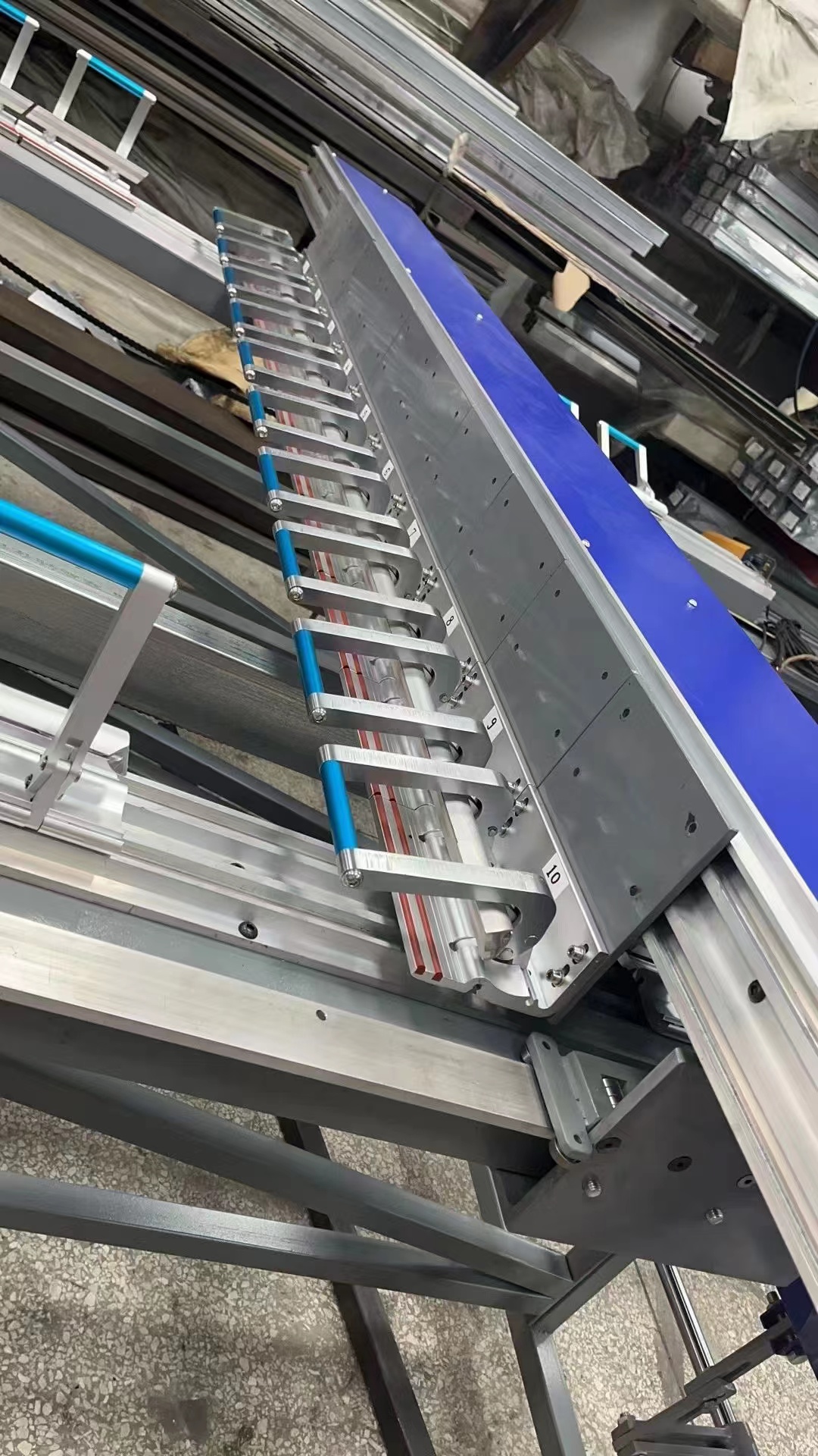 Electric automatic Screen Frame mesh stretching machine