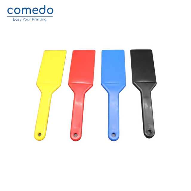 Comedo 4 color Plastic Spatula for Screen Printing