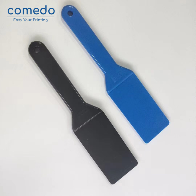 Five Color Plastic Ink Spatula