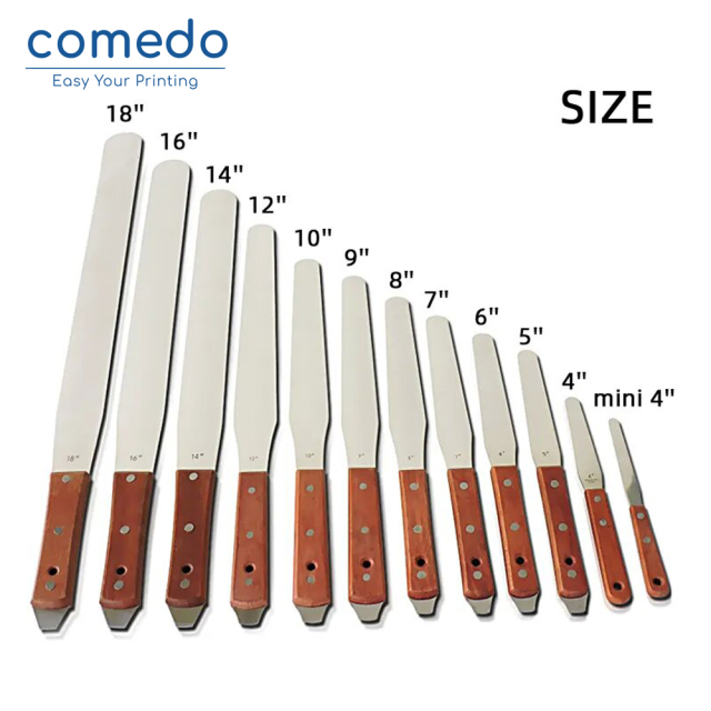 Stainless Steel Ink Shovel/ Spatula