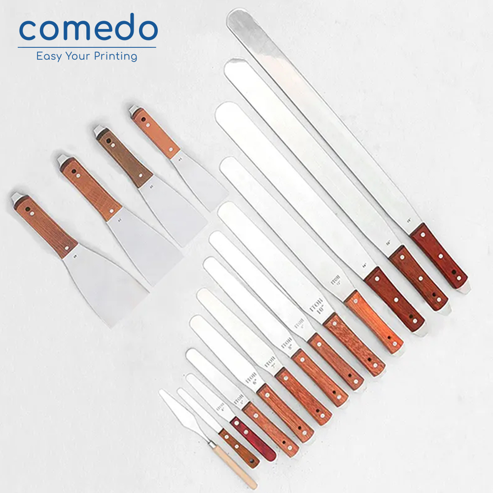 Stainless Steel Ink Shovel/ Spatula