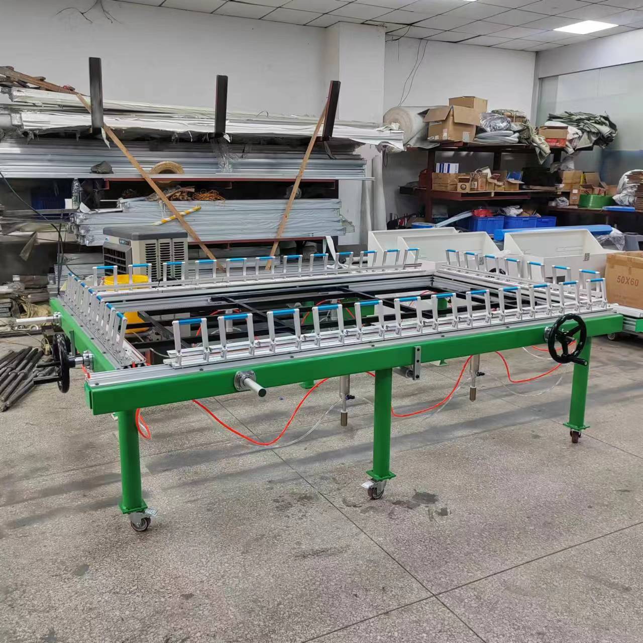 High Precise Machanical Screen Sesh Stretching Machine