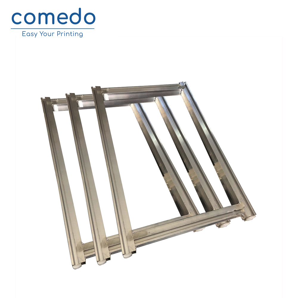 Screen printing line table frame