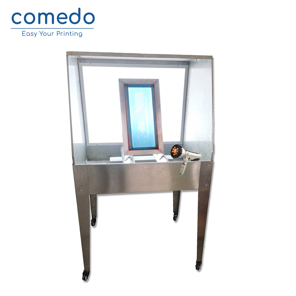 Screen printing Stainless steel screen washout booth