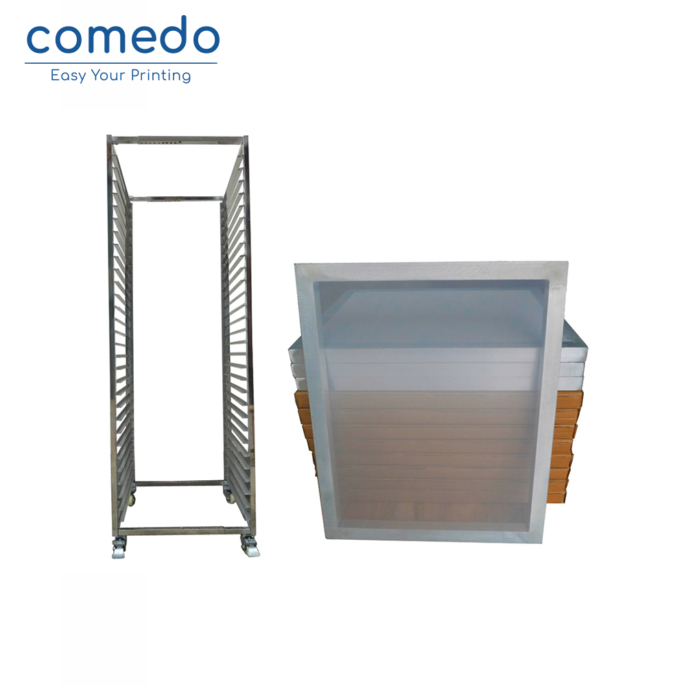 silk screen printing frame storing drying racks for frames