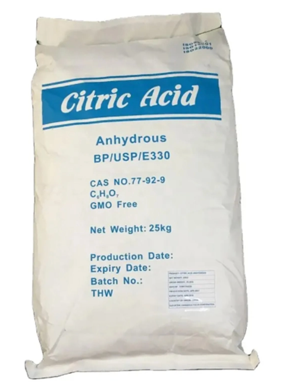 Citric Acid Anhydrous 100% | CAS 77-92-9 | For Food, Beverage ...