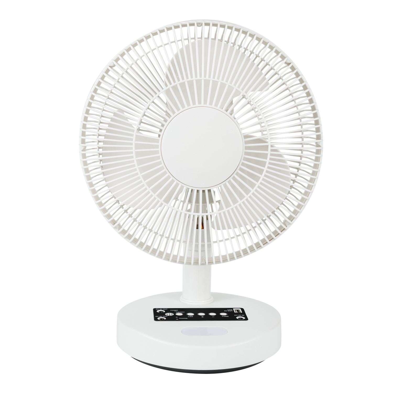 12inch Rechargeable Solar Table Fan with SOLAR PANNEL