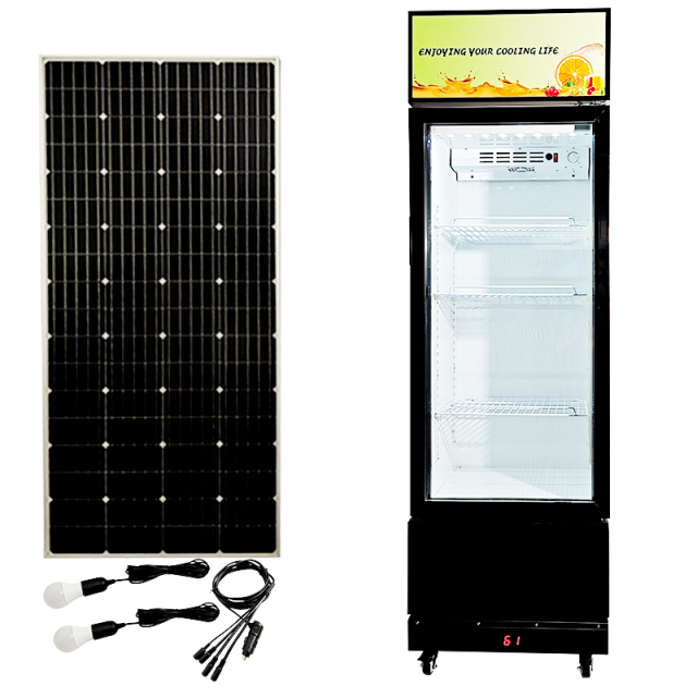 Solar Power Refrigerator Freezer 268L Wholesale