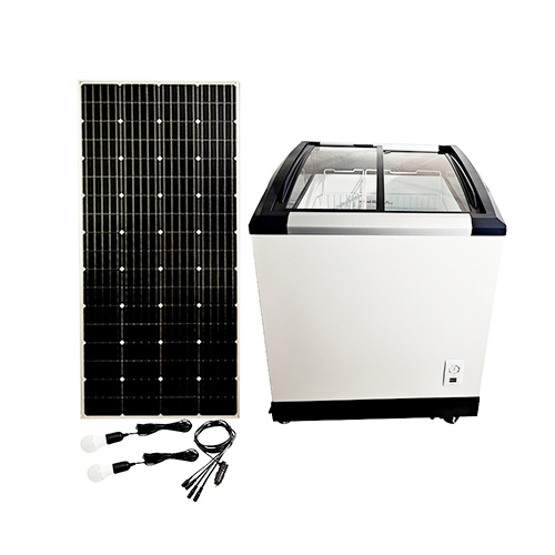 158L Solar Powered Chest Refrigerator/Freezer