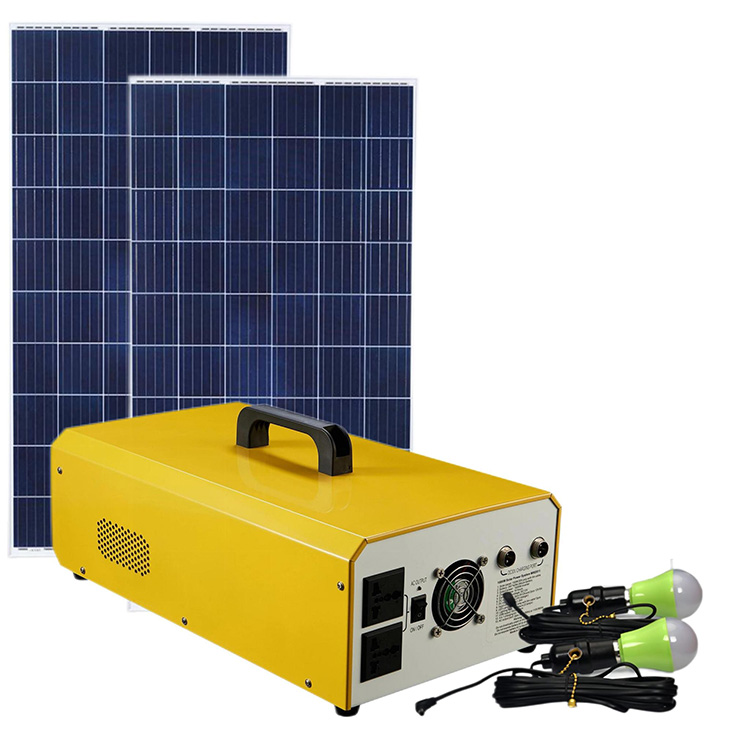 512Wh Portable Solar Generator | Build-in UPS Protection