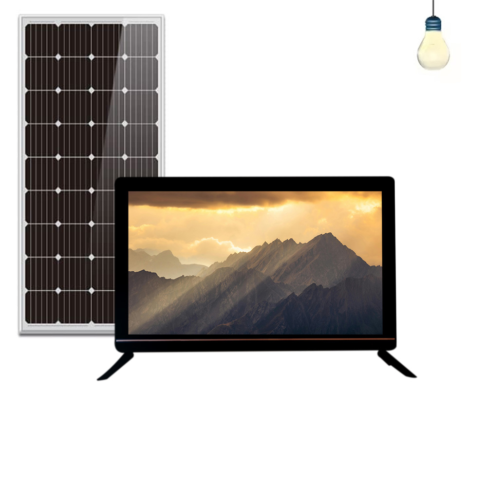 24inch HD Solar TV With Solar Panel & Rechargeable Battery (Lowest ...