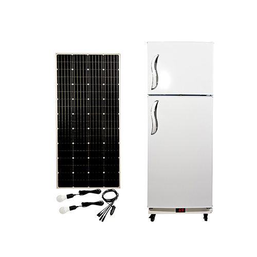 328L Solar Power Fridge/Freezer DC Design for Nigeria South Africa