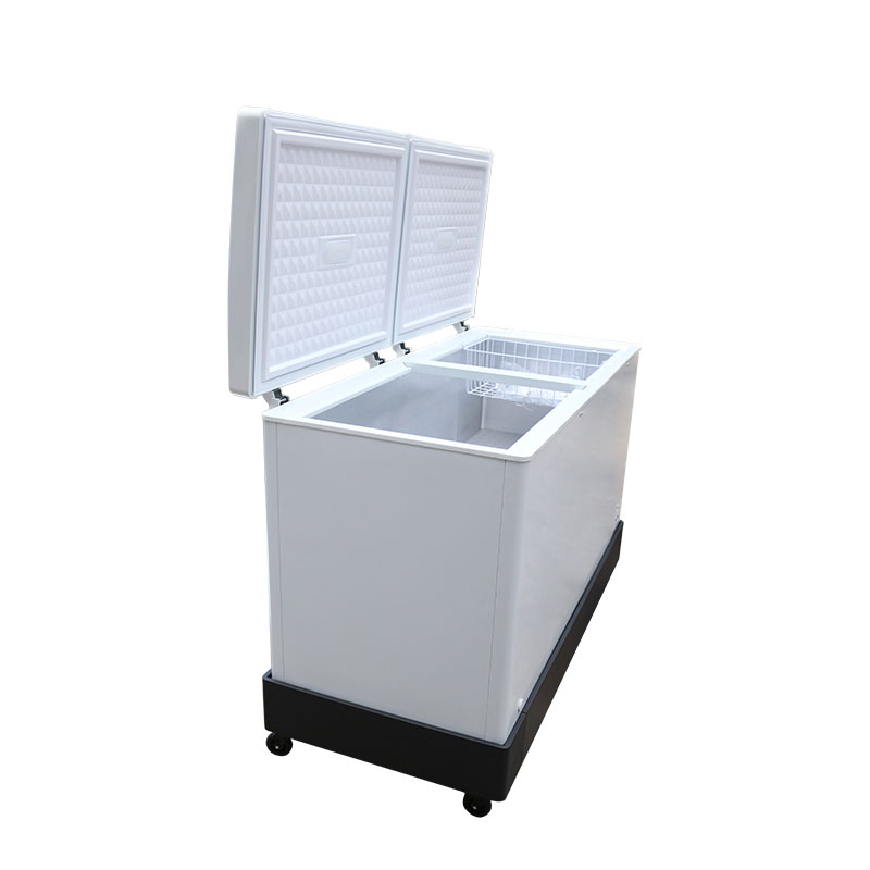 600L Solar Powered AC Chest Refrigerator/Freezer Build-in UPS