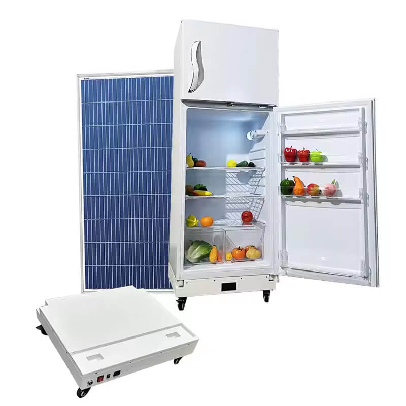 328L Solar Power Fridge/Freezer DC Design for Nigeria South Africa