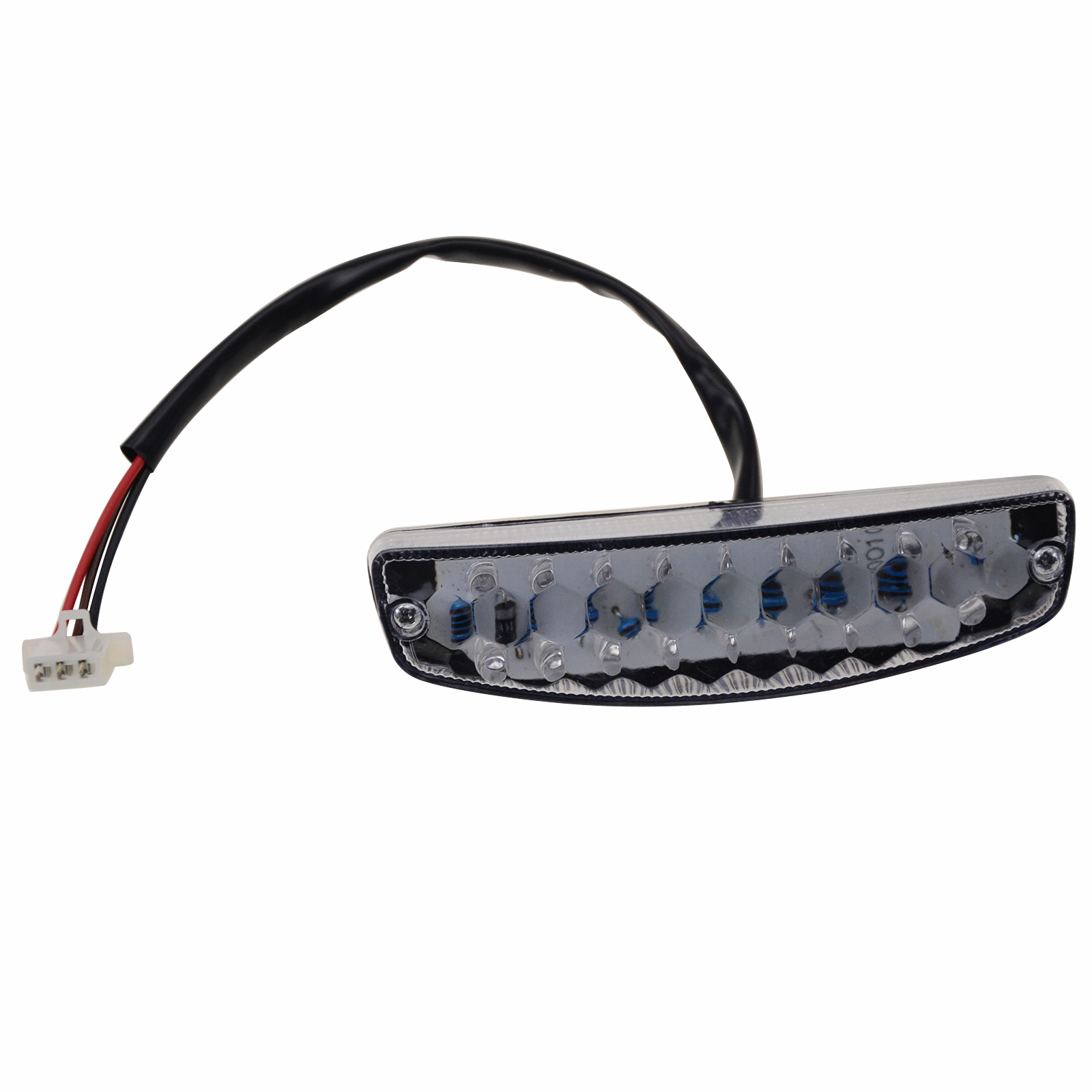 GOOFIT LED Rear Tail Brake Lights Replacement For 50cc 70 Cc 90cc 110cc ...