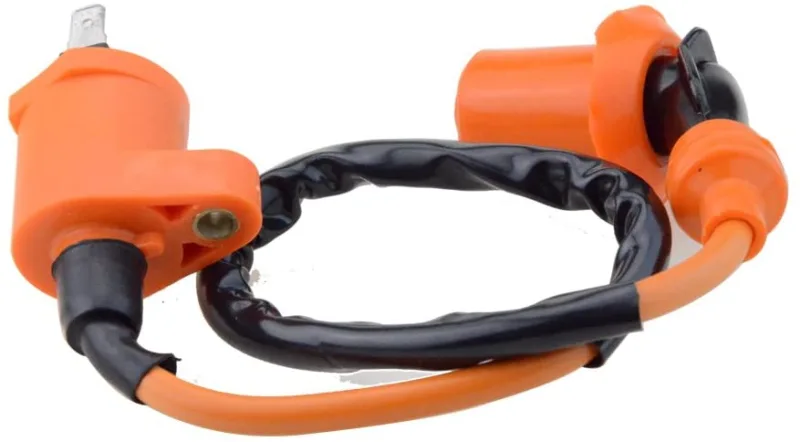 GOOFIT AC Ignition Coil with 6 Pin CDI Box Replacement For GY6 50cc ...