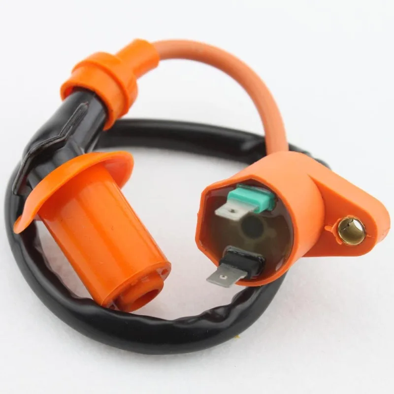 GOOFIT AC Ignition Coil with 6 Pin CDI Box Replacement For GY6 50cc ...