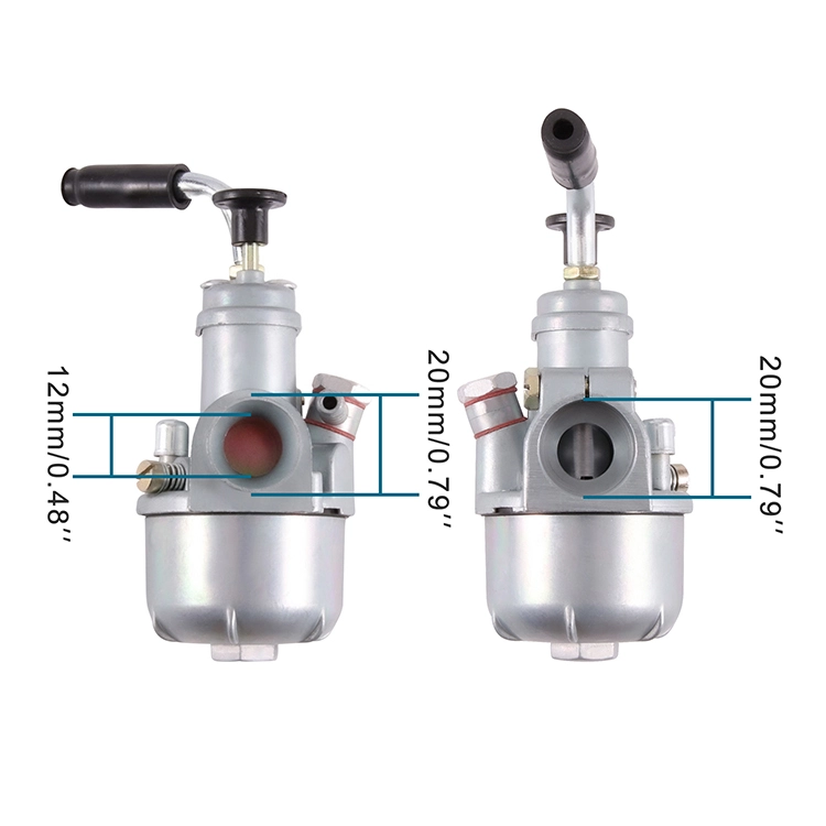 GOOFIT 12mm Carburetor Carb Replacement for Puch Moped Maxi Sport Luxe ...