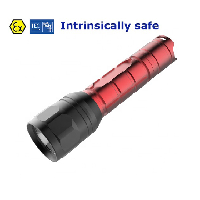 Intrinsic safety dustproof explosion-proof flashlight